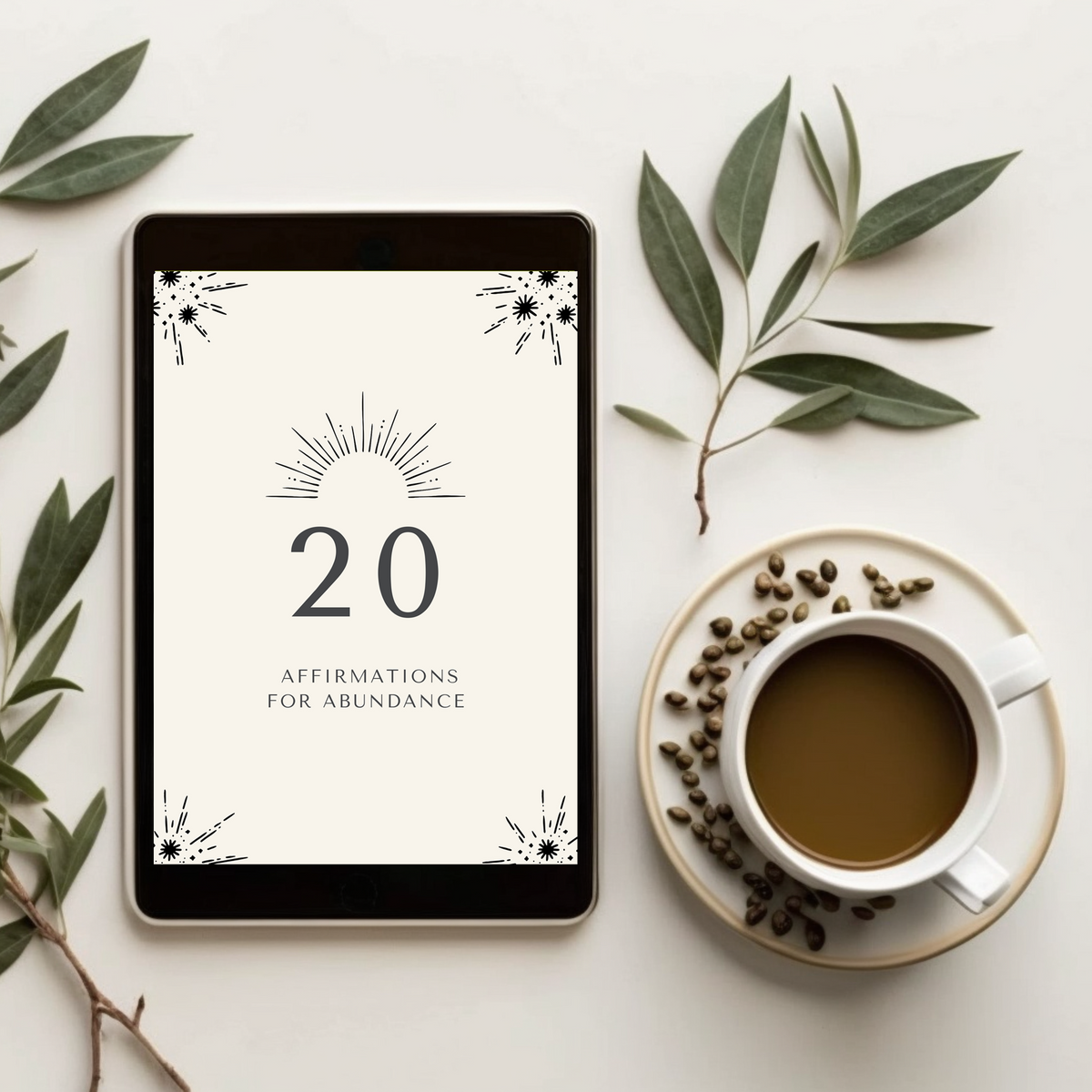 Abundance Affirmation cards – BLOSSOM Balanced Lifestyle